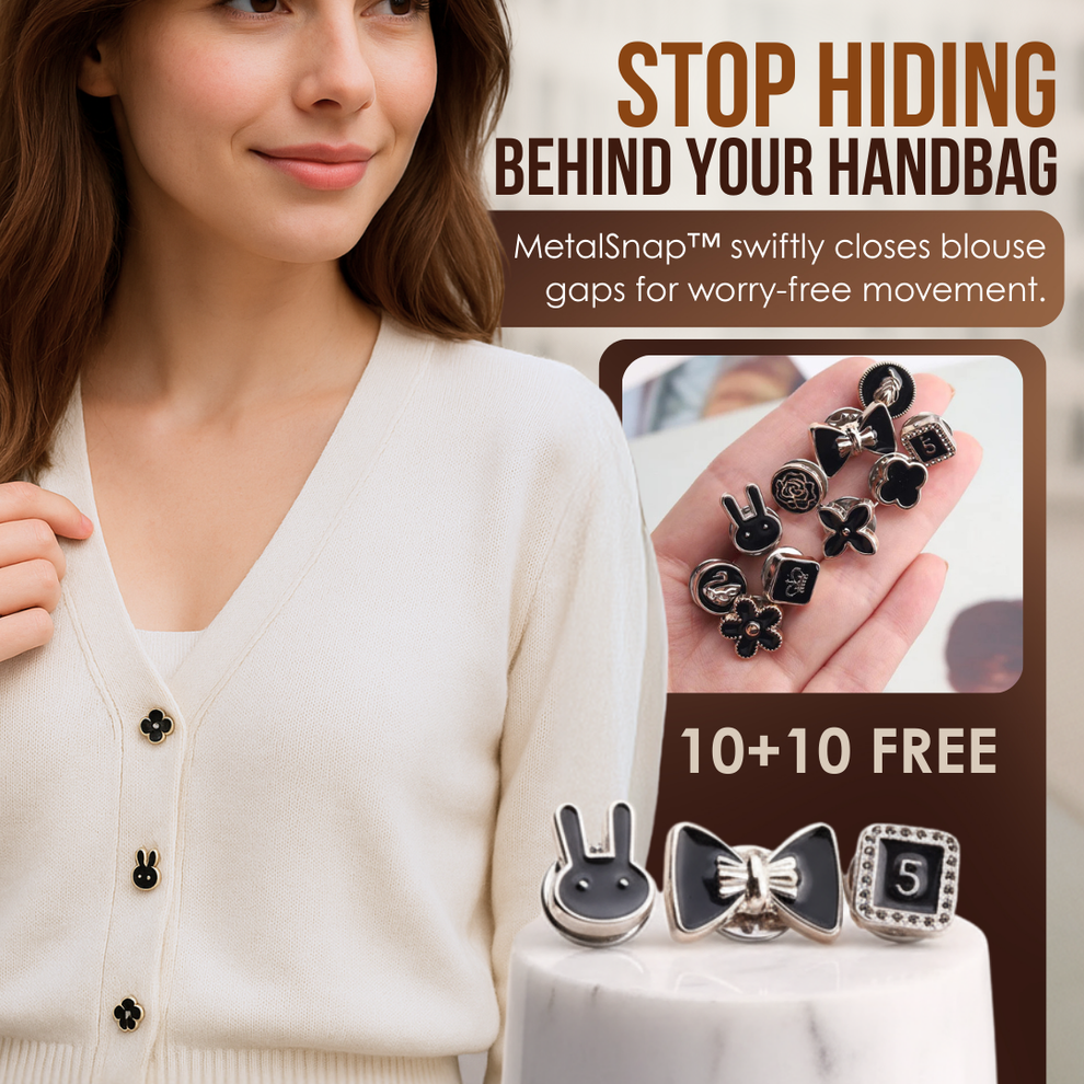 MetalSnap™ - Easy Snap Button Replacement Kit (10+10 Free) – Evesbury