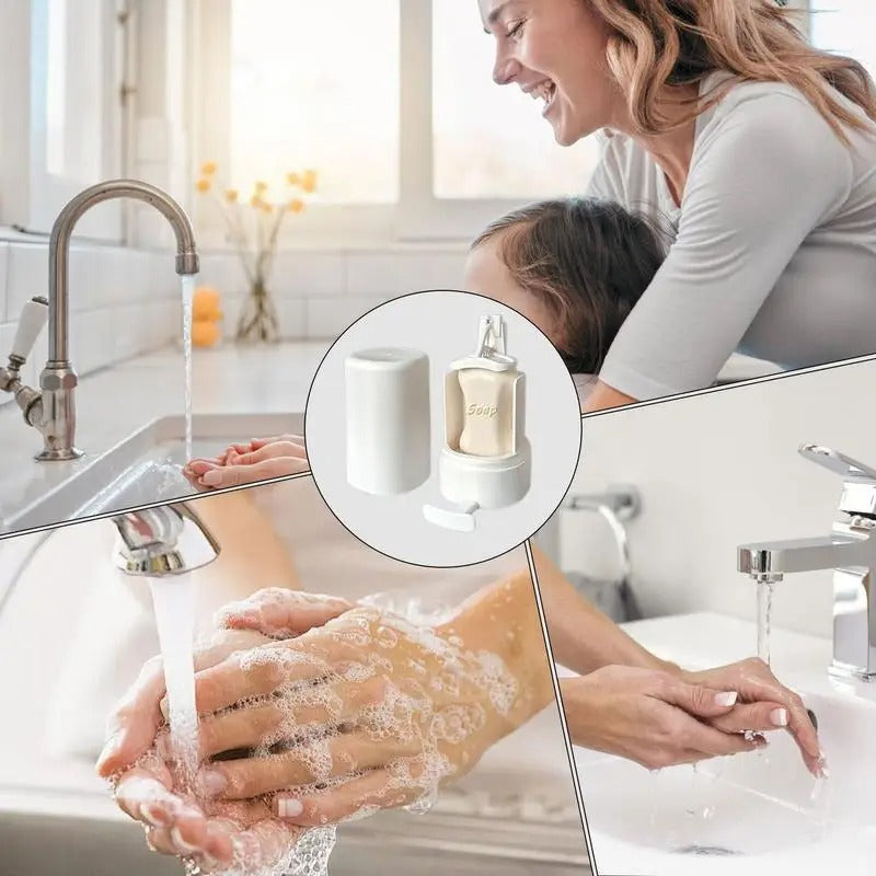 Puresh™ - Hygienic Bar Soap Grinder & Dispenser for Kitchen & Bath – Evesbury